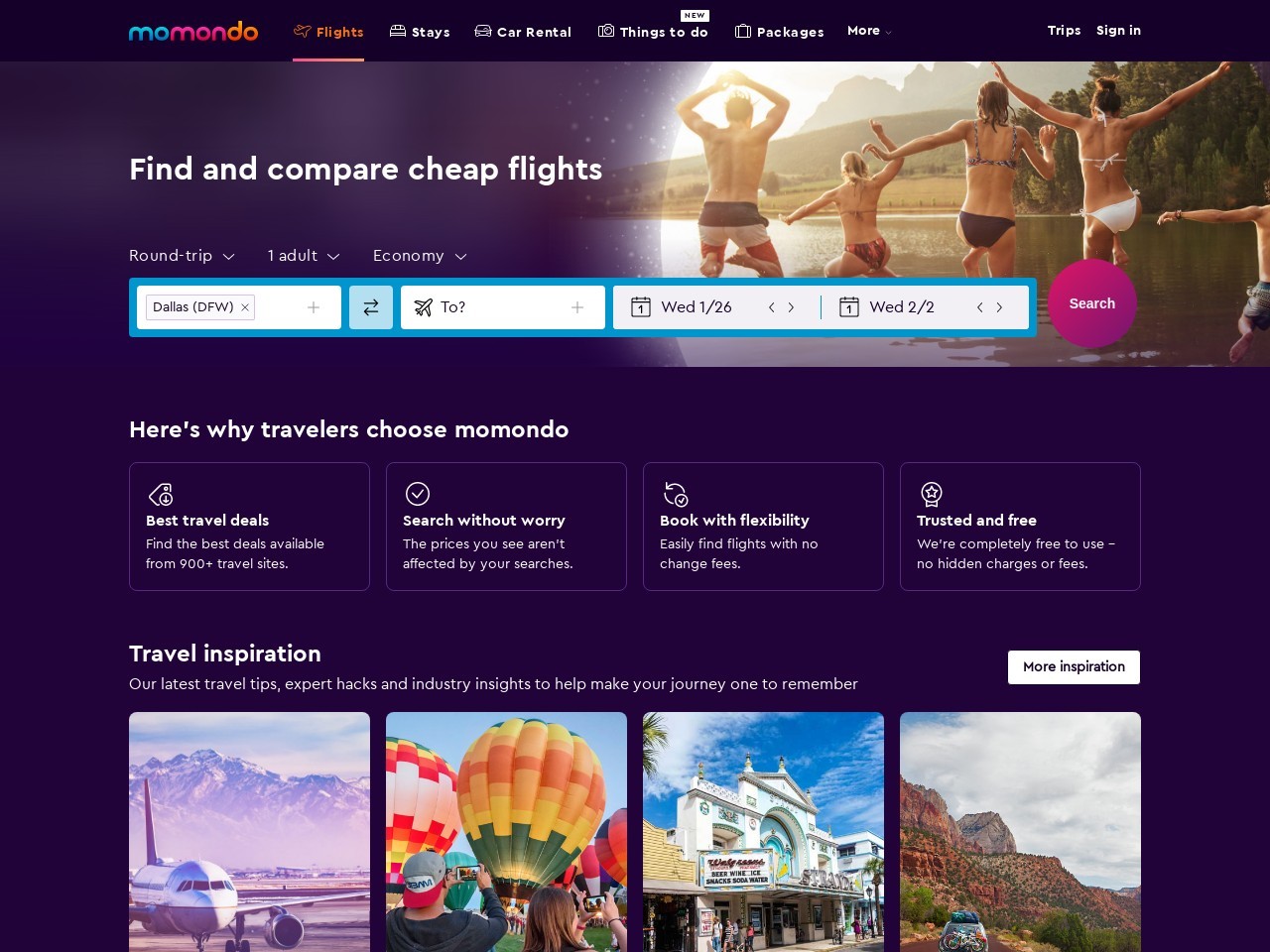 Momondo – Toplist HQ