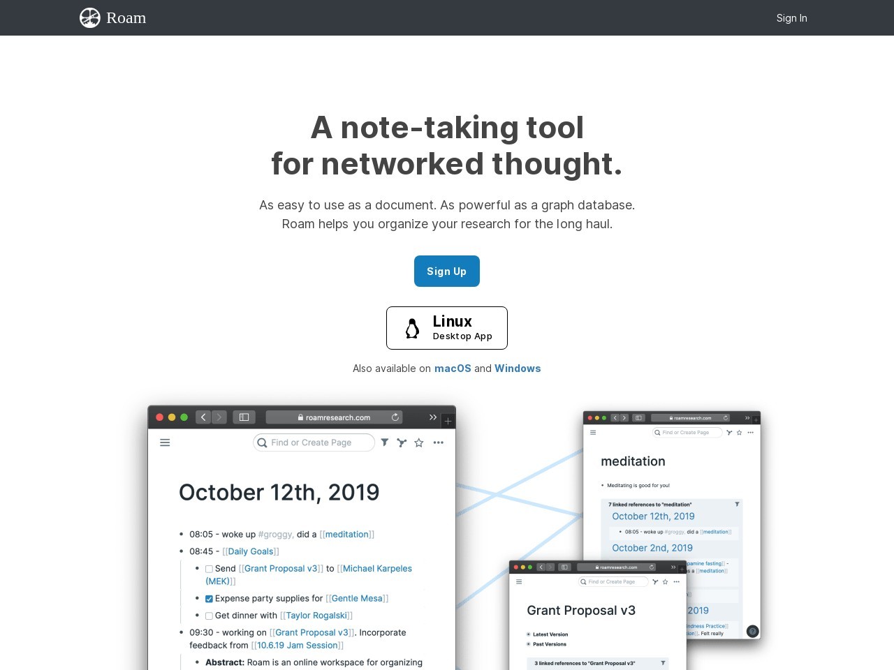 Roam Research – Toplist HQ